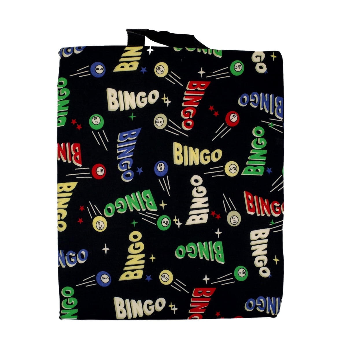 Cieatiam Foam Bingo Game Hall Travel Stadium Patterned Seat Cushion ...