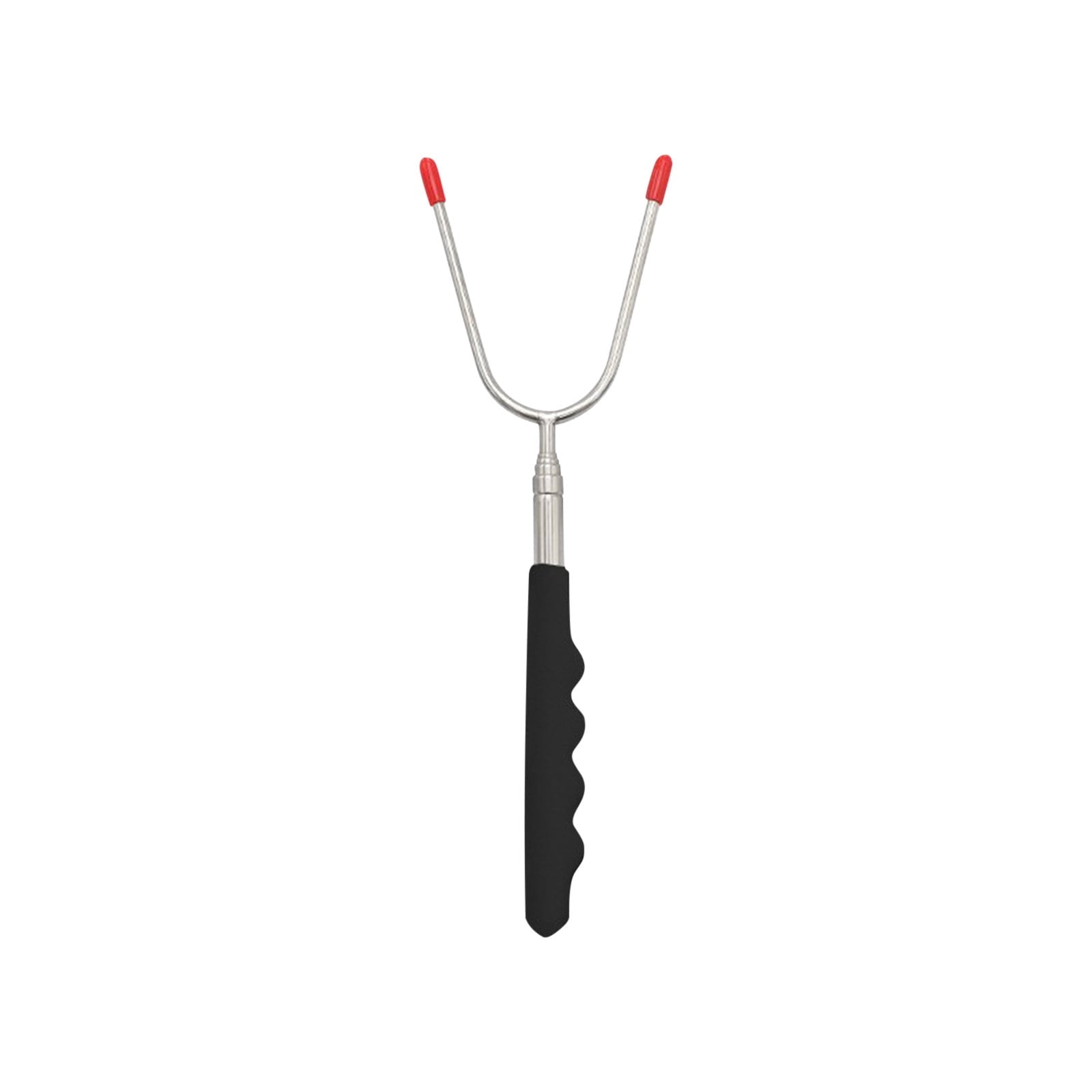 Cieatiam Forks,Barbecue Stainless Steel Wooden Handle U-shaped ...