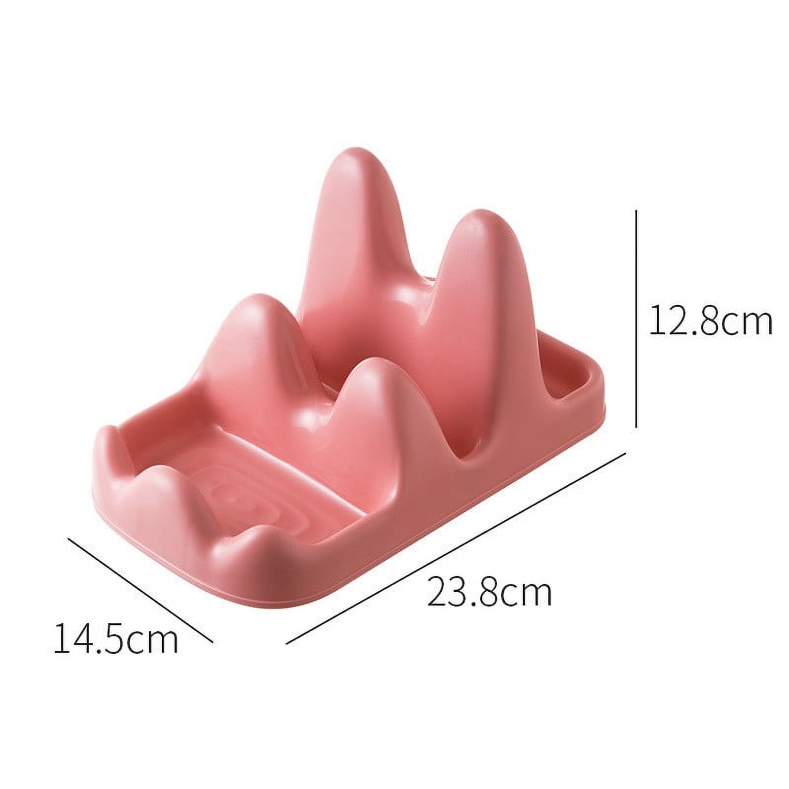 Cieatiam Kitchen Pot Cover Rack, Table Top, Sitting Storage Rack, Spoon ...