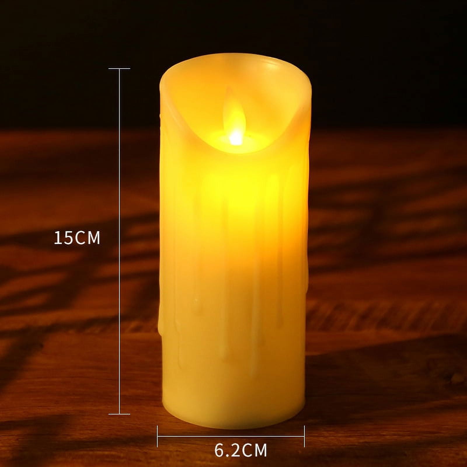 Electronic Candle Lamp Candlelight Concert Stage Ornaments led Candle ...