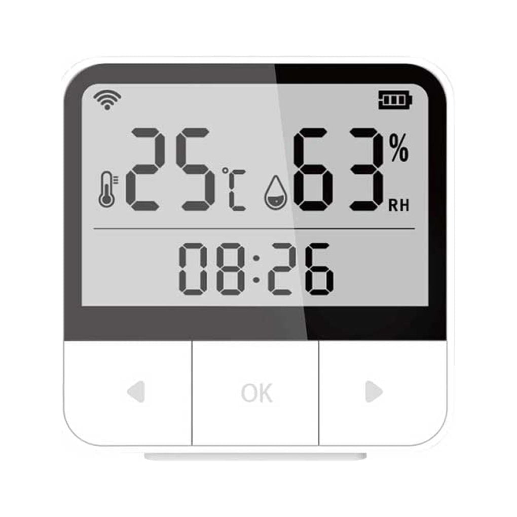 Cieatiam Office Smart WiFi Digital Display Thermometer Living Room ...