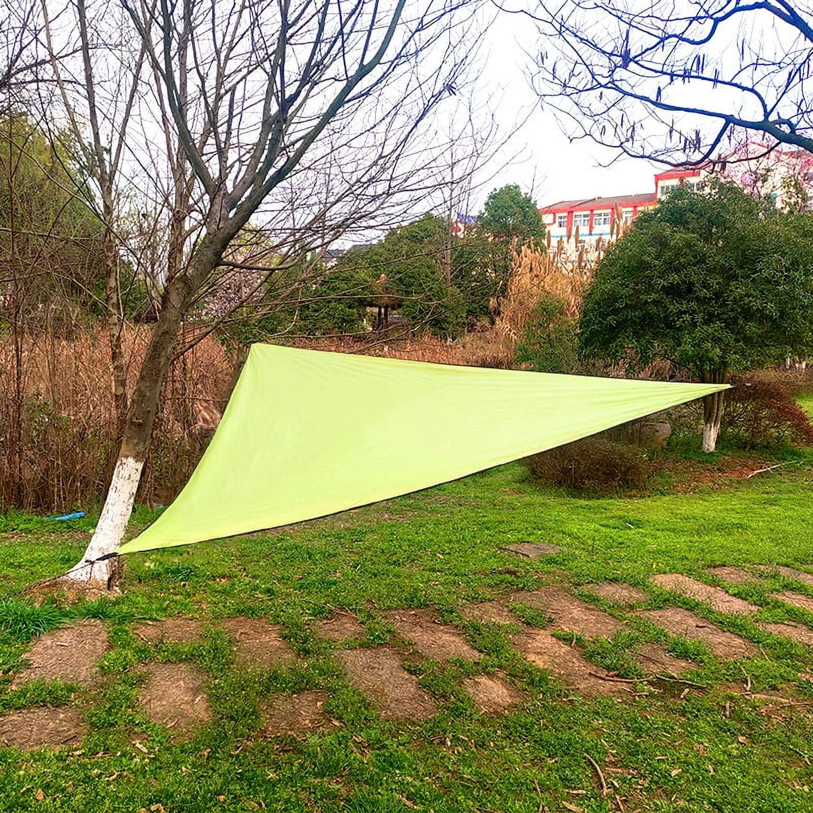 Cieatiam Outdoor awning triangle canopy 3 M sun-proof canopy sunshade ...