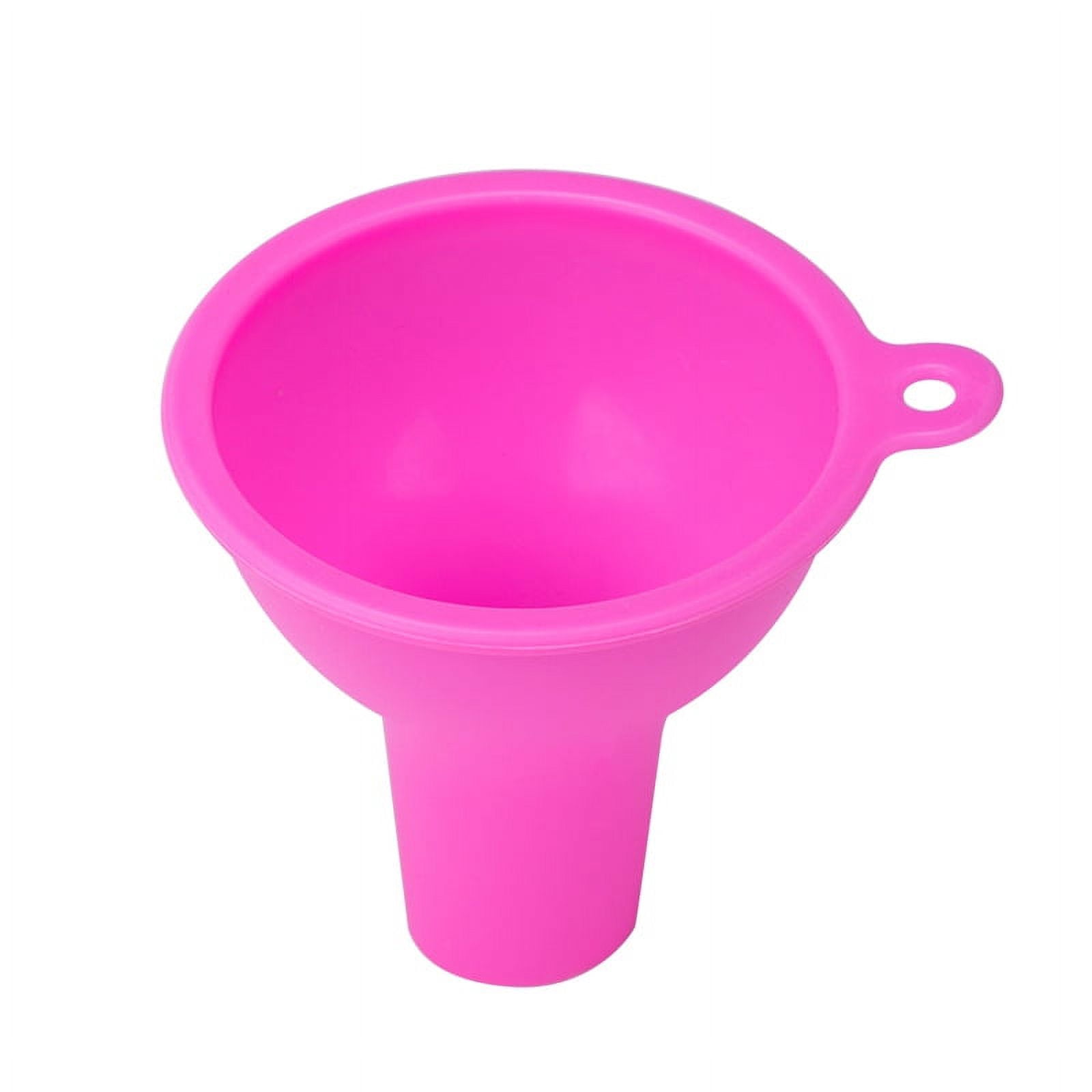Cieatiam Silicone Funnel Kitchen Pour Oil Sub-pack Milk Beans Small ...