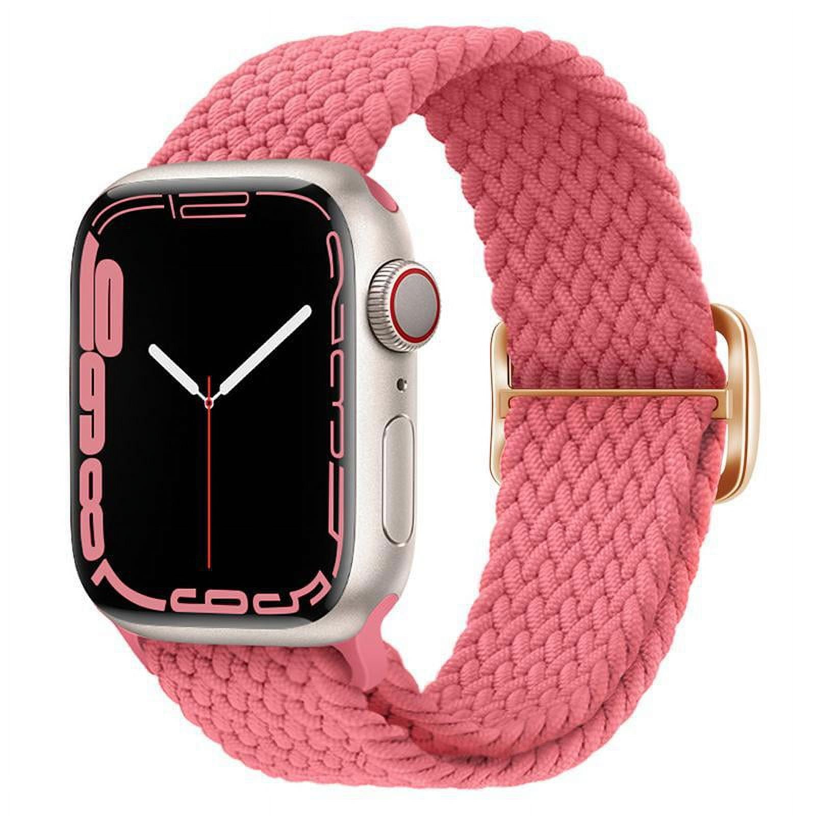 Cieatiam Suitable for apple watch Woven Single Ring Strap for Apple ...