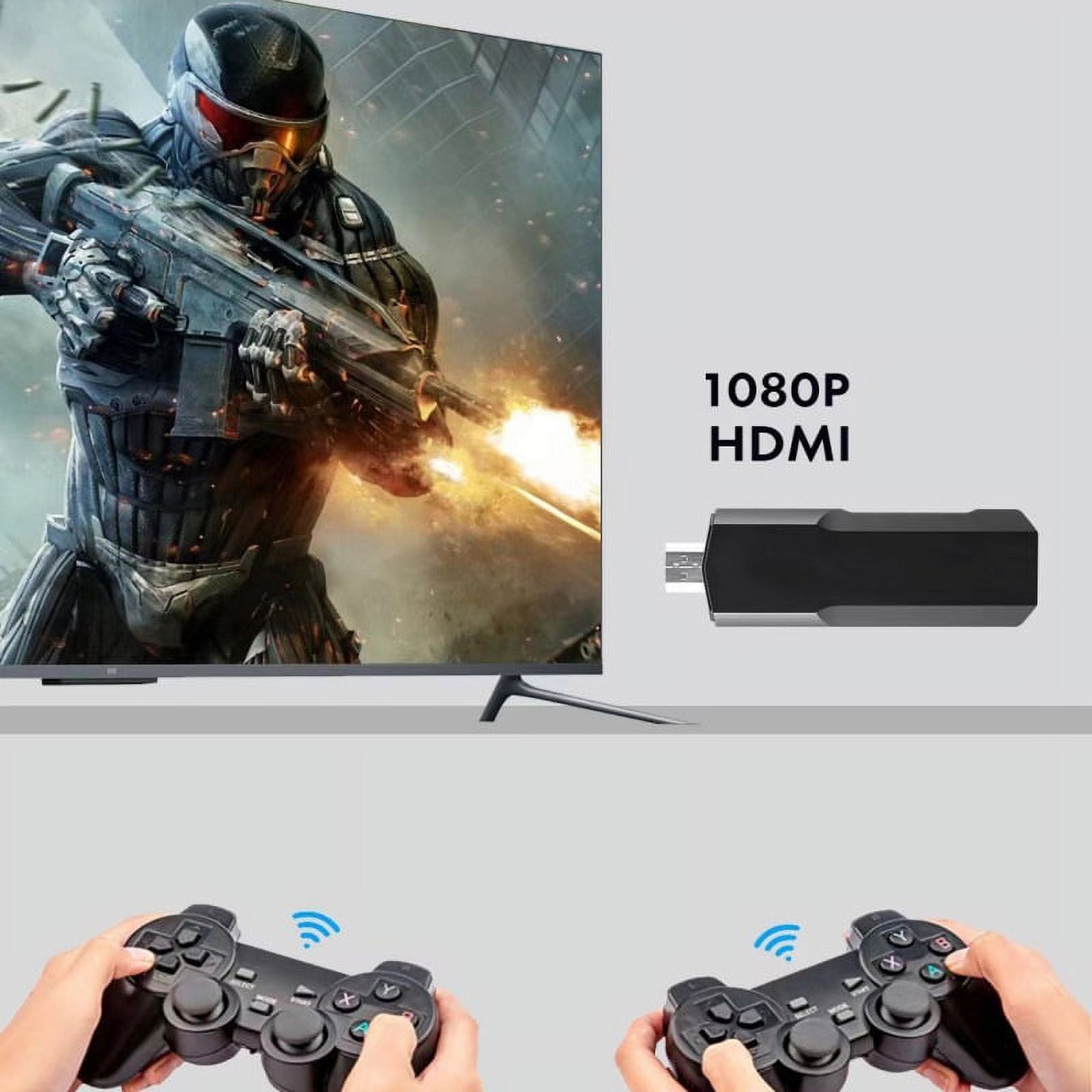 Cieatiam TV game console retro 4K home wireless rocker support double ...