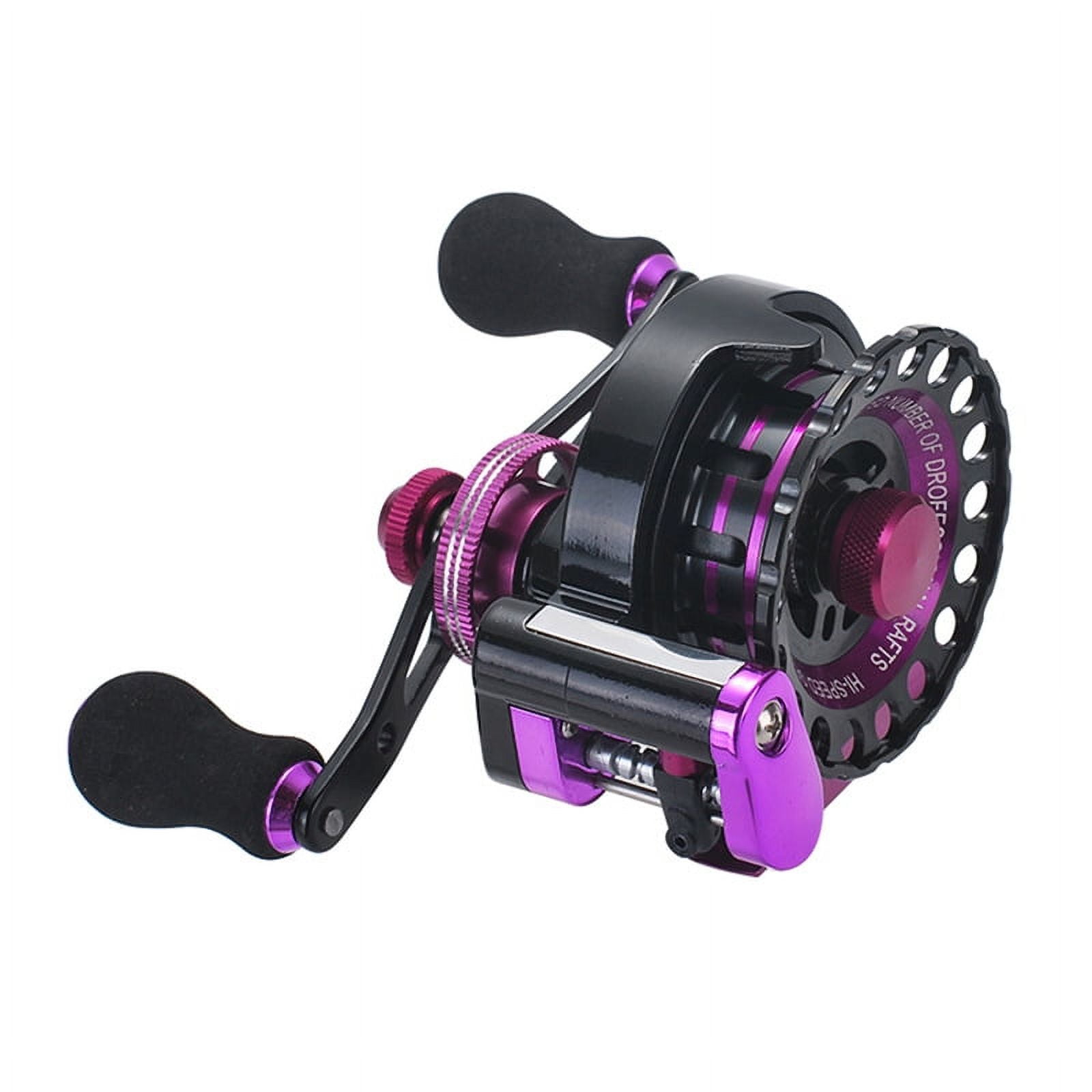 Cieatiam Wheel B65 Raft Fishing Wheel Automatic Line-up Metal Micro ...