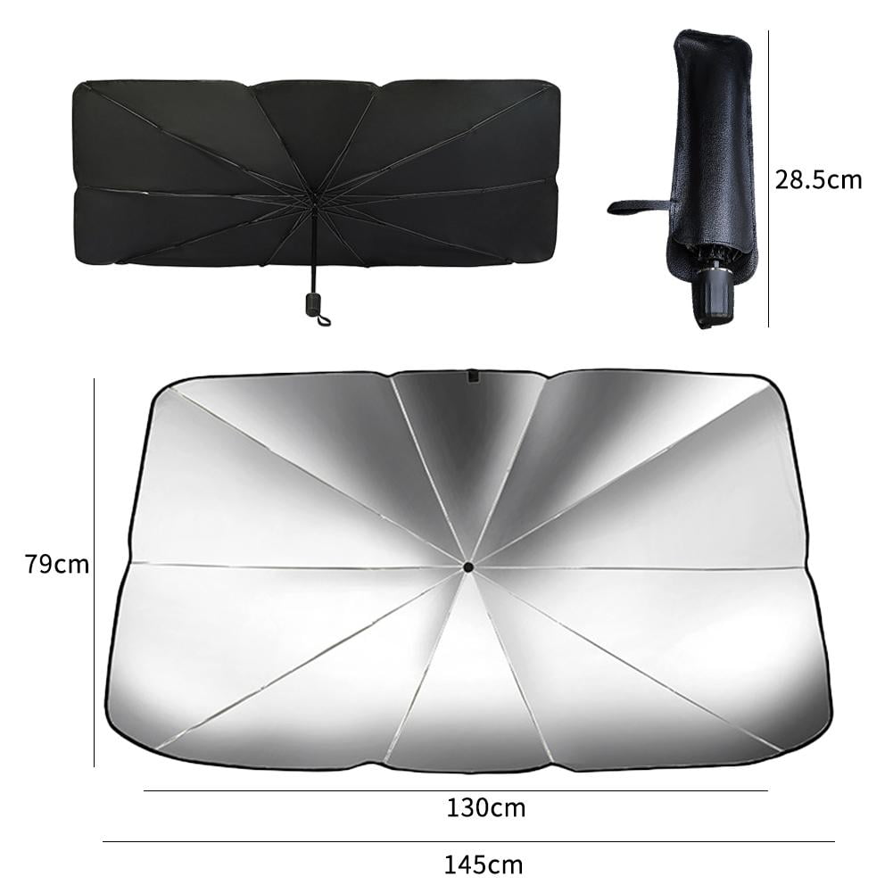 Cielo Meraviglioso Windshield Sun Shade Umbrella, Foldable Car Umbrella ...