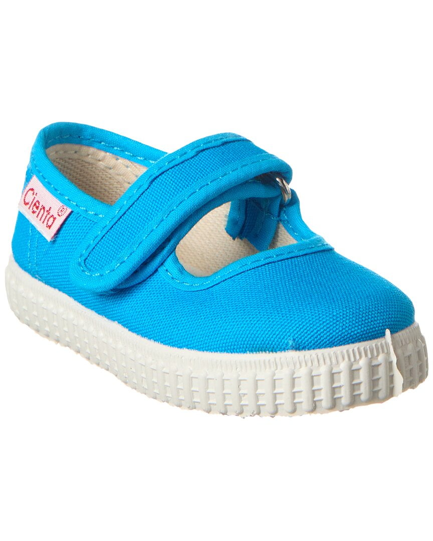 Cienta Mercedes Anilla Scractch Liso Canvas Sneaker, 25, Blue - Walmart.com