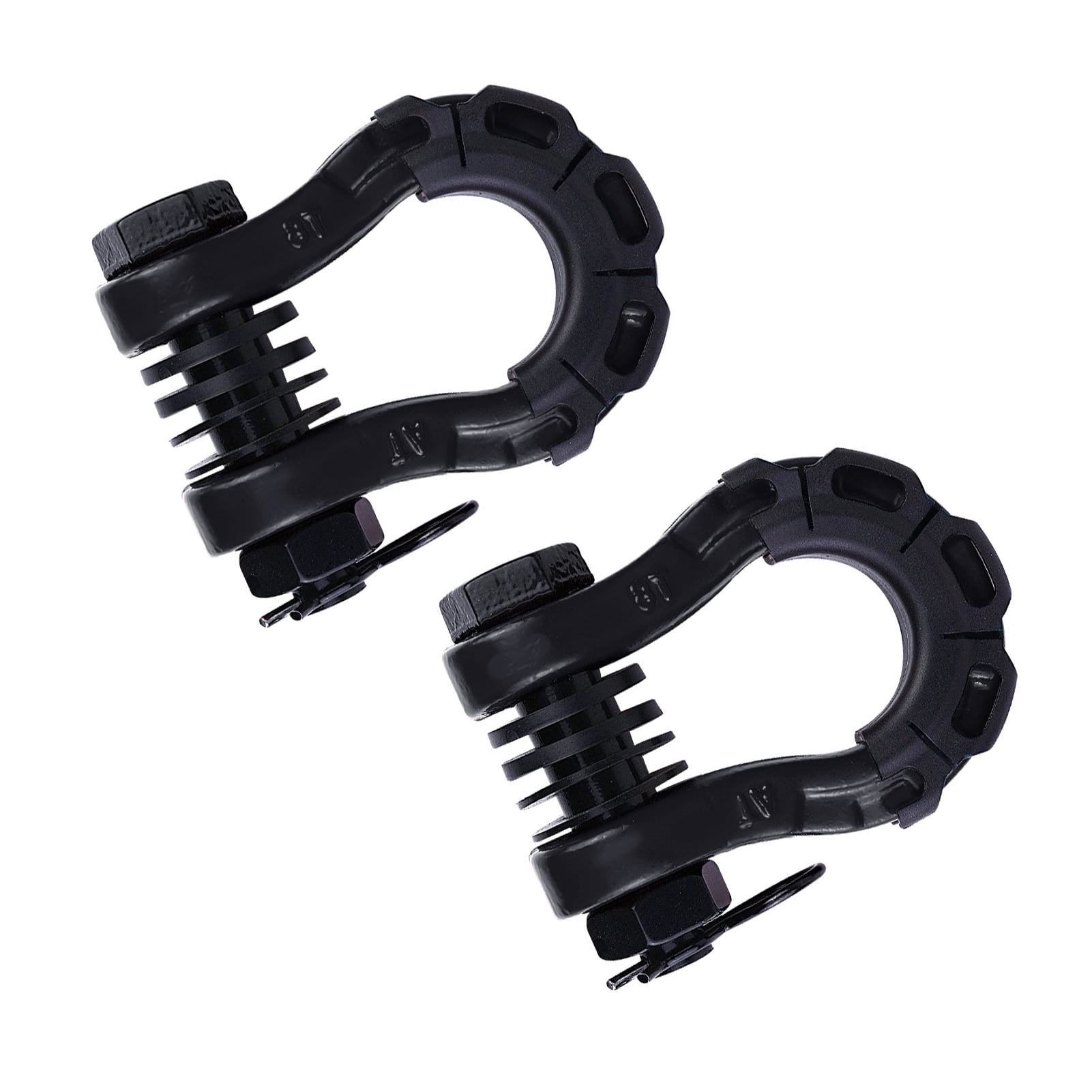 Cientrug 2pieces 2Pack 3/4 D Ring Shackles Shackle U-Hook Shackle ...