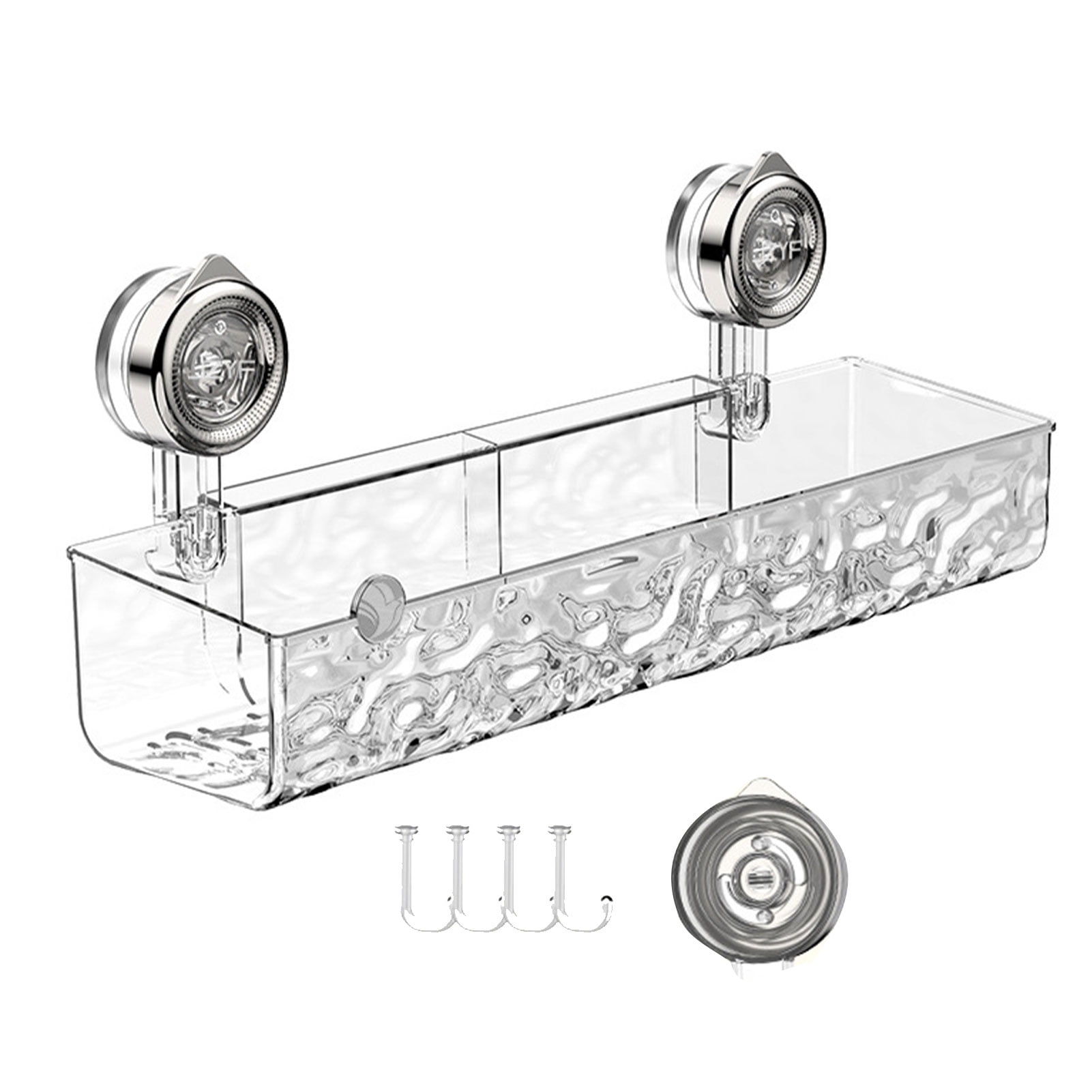 Cientrug Bathroom Storage Rack With Rotating Suction Cup For Strong Load-bearing Capacity ...
