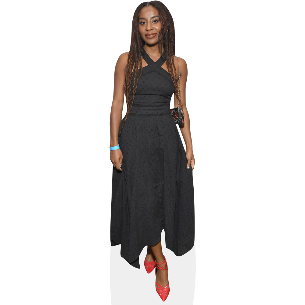 Cierra Wright (Black Dress) Lifesize Cardboard Cutout Standee - Walmart.com