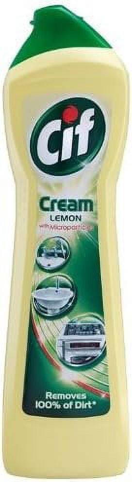 Cif Cream Lemon 500 ml Pack of 4 - Walmart.com