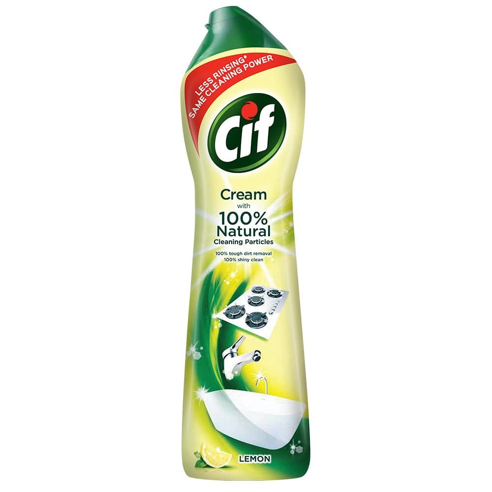 Cif Lemon Cream Cleaner 500ml - Walmart.com