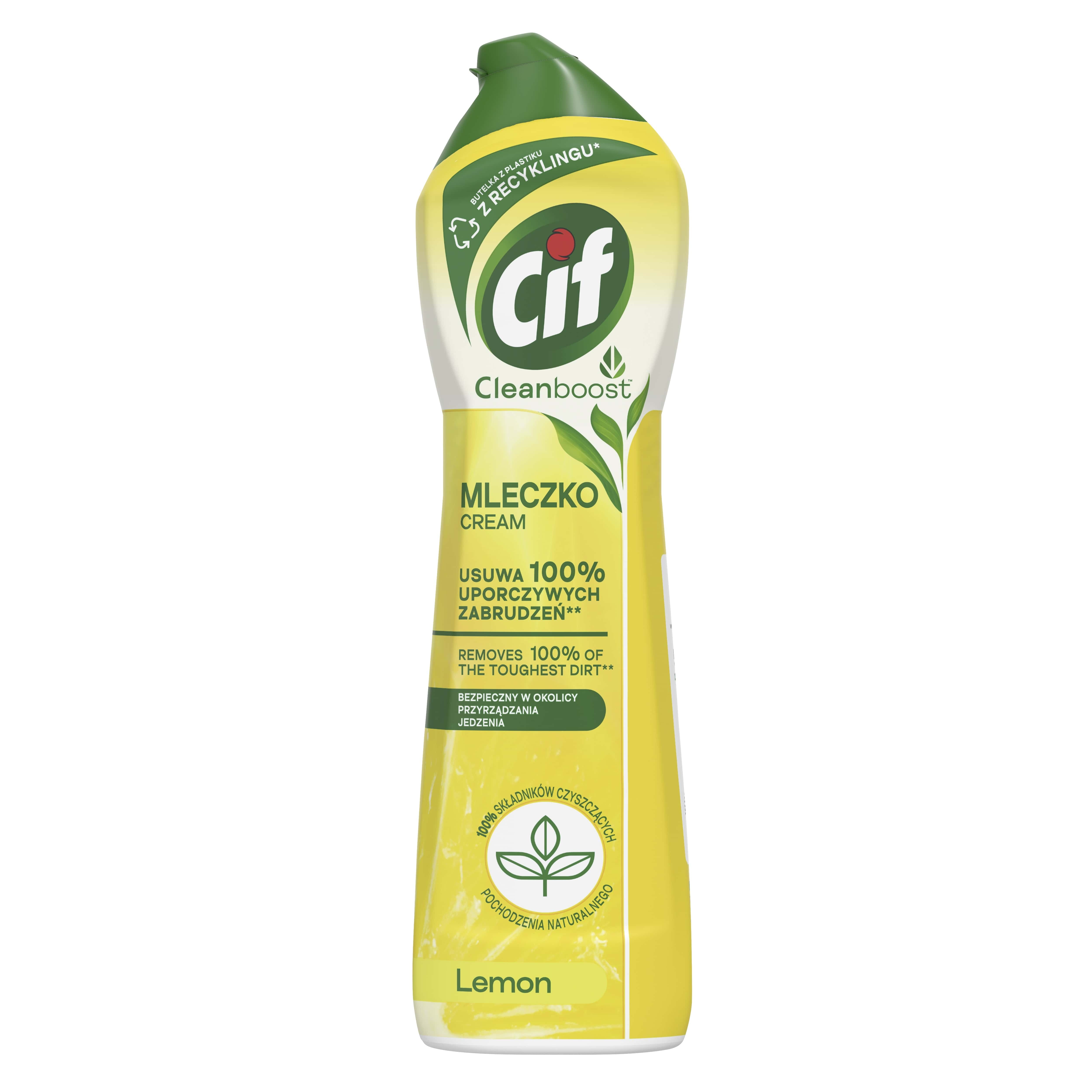 Cif Lemon milky surface cleaner 300g/10.5 oz - Walmart.com