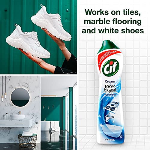 Cif Original Multipurpose Surface Cleaner Cream for Kitchen & Bathroom ...
