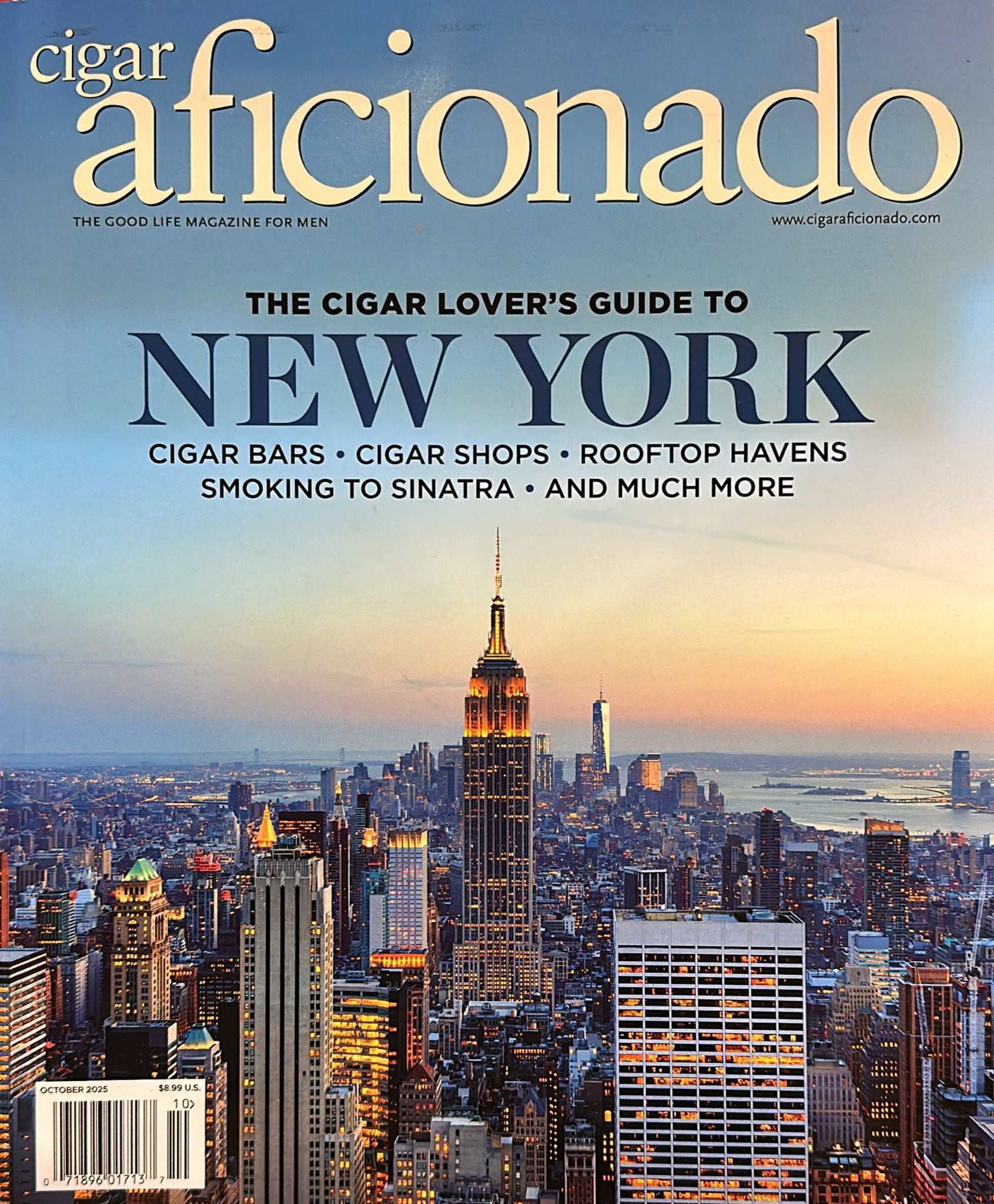 Cigar Aficionado Magazine October 2025 - Walmart.com