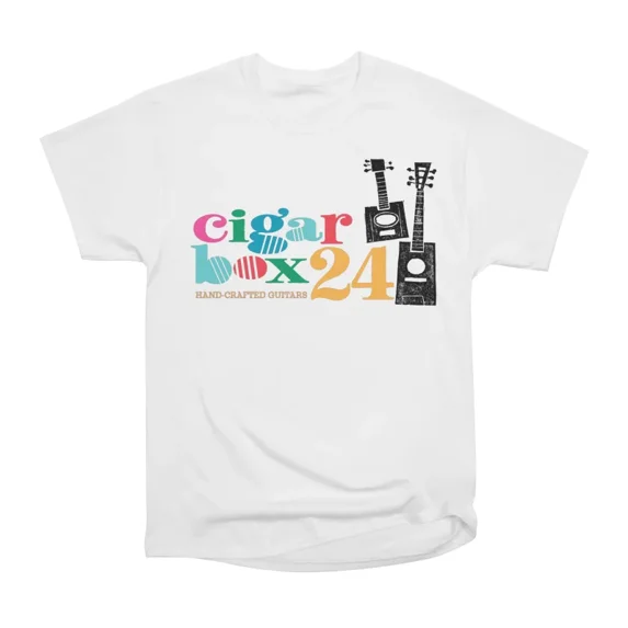 Cigar Box Guitars 2024x3 T-Shirt Tee Gift For Him Merch For Her Apparel ...