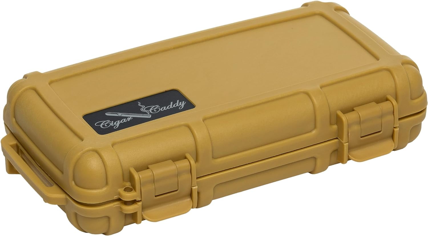 Cigar Caddy Waterproof Travel Cigar Humidor, Holds Up to 5 Cigars, Tan ...