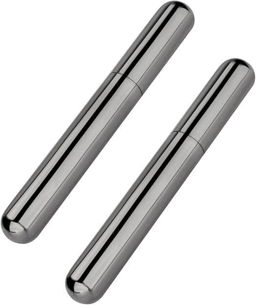 Cigar Case, 2 Pack Stainless Steel Carrying Cigar Box, Single Cigar ...
