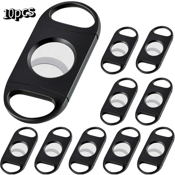 Cigar Cutter Set (10 Pack), Enlarged 65 Ring Fit Almost Cigars ...
