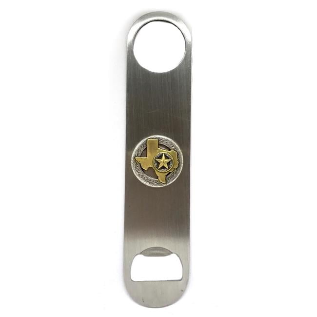 Cigar Cutters by Jim BO-TEX1 State of Texas Bottle Opener - Two-Tone ...