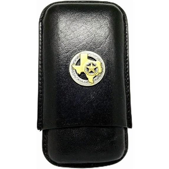 Cigar Cutters by Jim State of Texas 3-Finger Cigar Case – Leather Cigar ...