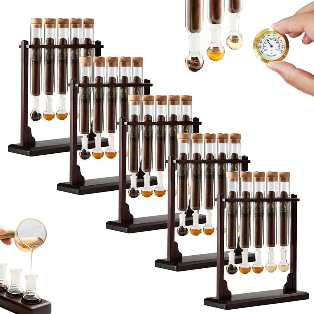 Cigar Flavor Injector Humidifier, Handmade DIY Aromatherapy Wooden Base ...
