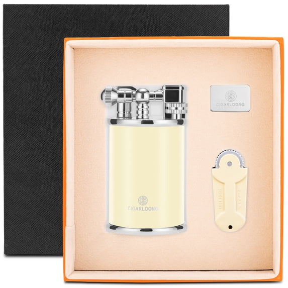 Cigar Lighter Firestone Suit Windproof Direct Punch Metal Lighter Gift ...