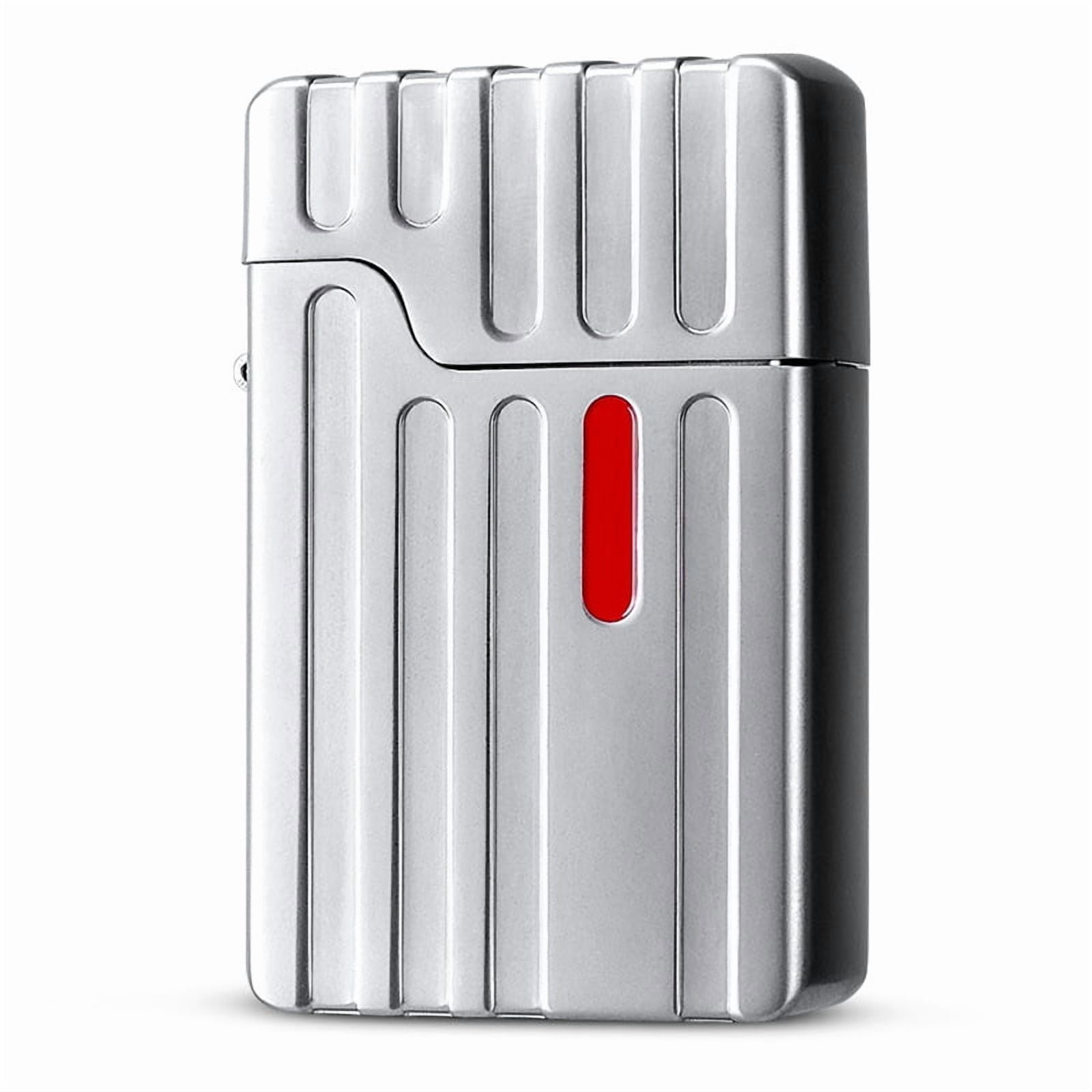 Cigar Lighter Frosted Titanium Lighter Windproof Double Fire Direct ...