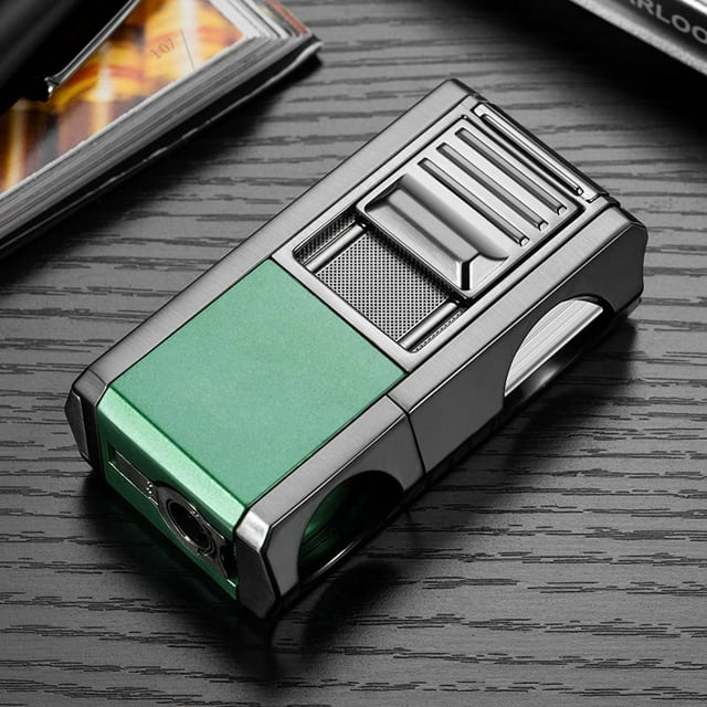 Cigar Lighter Multi-Functional Direct Impact Fire Side V-Shaped ...
