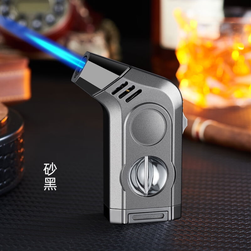 Cigar Lighter Single Fire Straight Forward Lighter With Cigarette ...