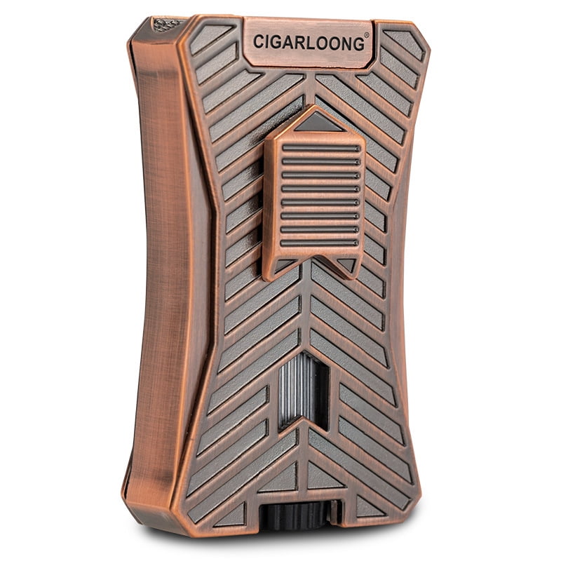 Cigar Multi-Functional Lighter, Windproof Direct Blow Inflatable ...