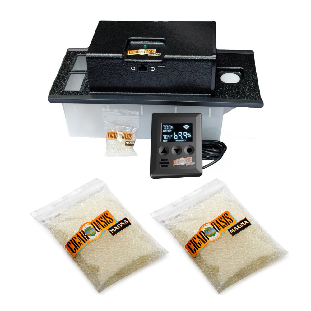 Cigar Oasis Magna 3.0 Electronic Humidifier for Large Cabinet Humidors ...