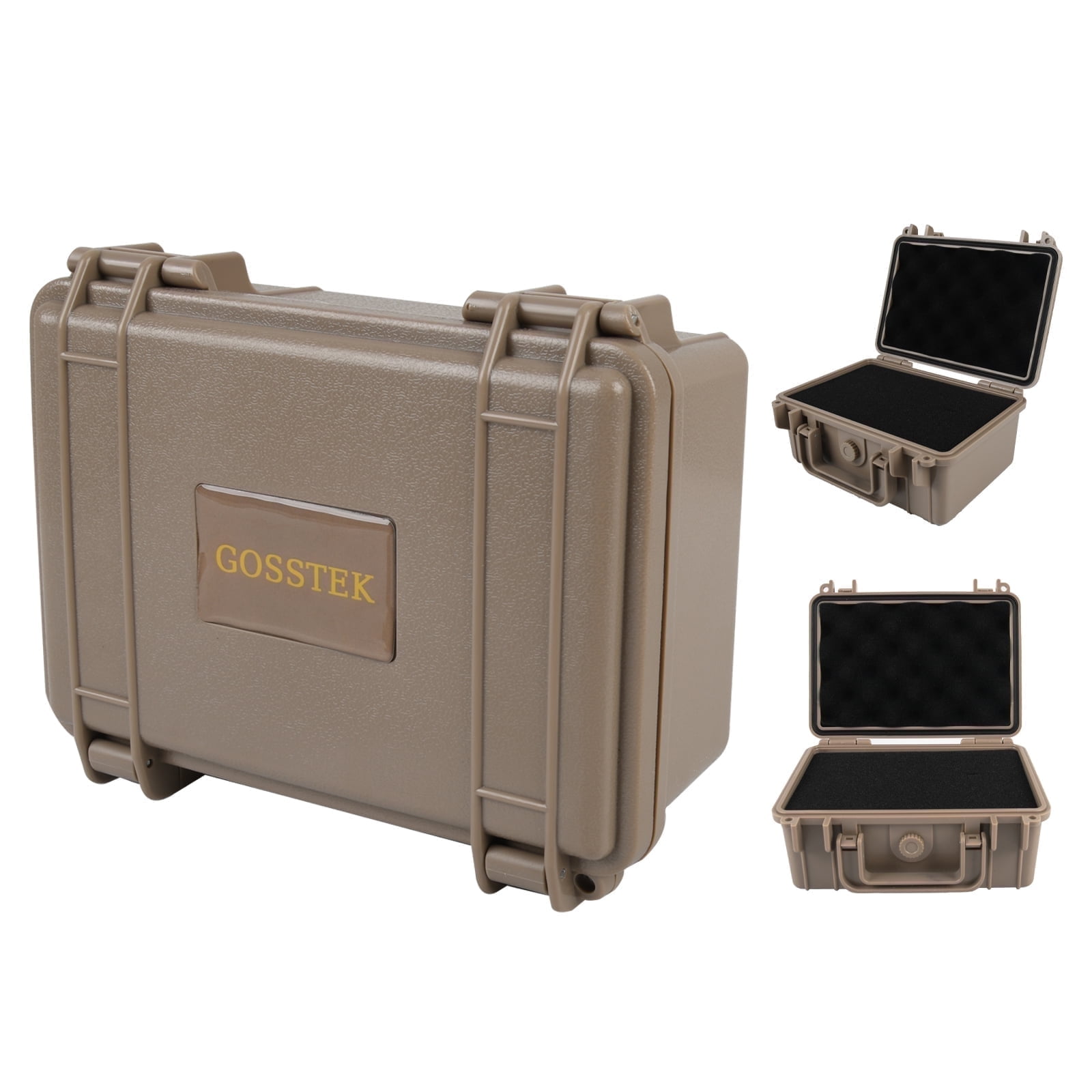 Waterproof Dry Box Protective Case with 4-Digit Code Lock+DIY ...
