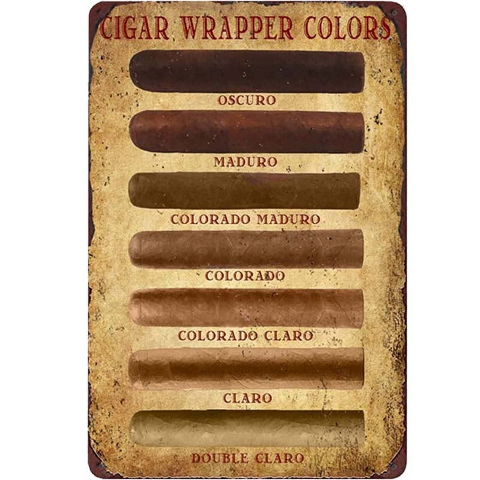 Cigar Wrapper Colors Metal Signs Vintage Wall Decor for Home Shop Man ...