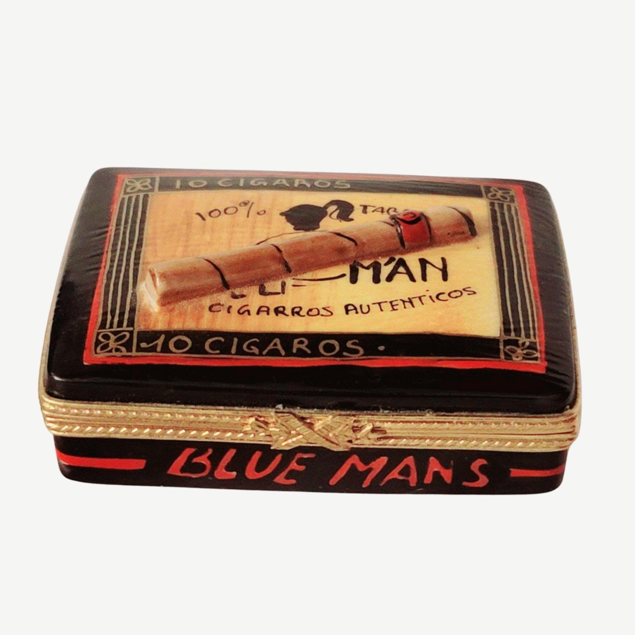 Cigar w Removable Cigars Limoges Box Porcelain Figurine - Walmart.com