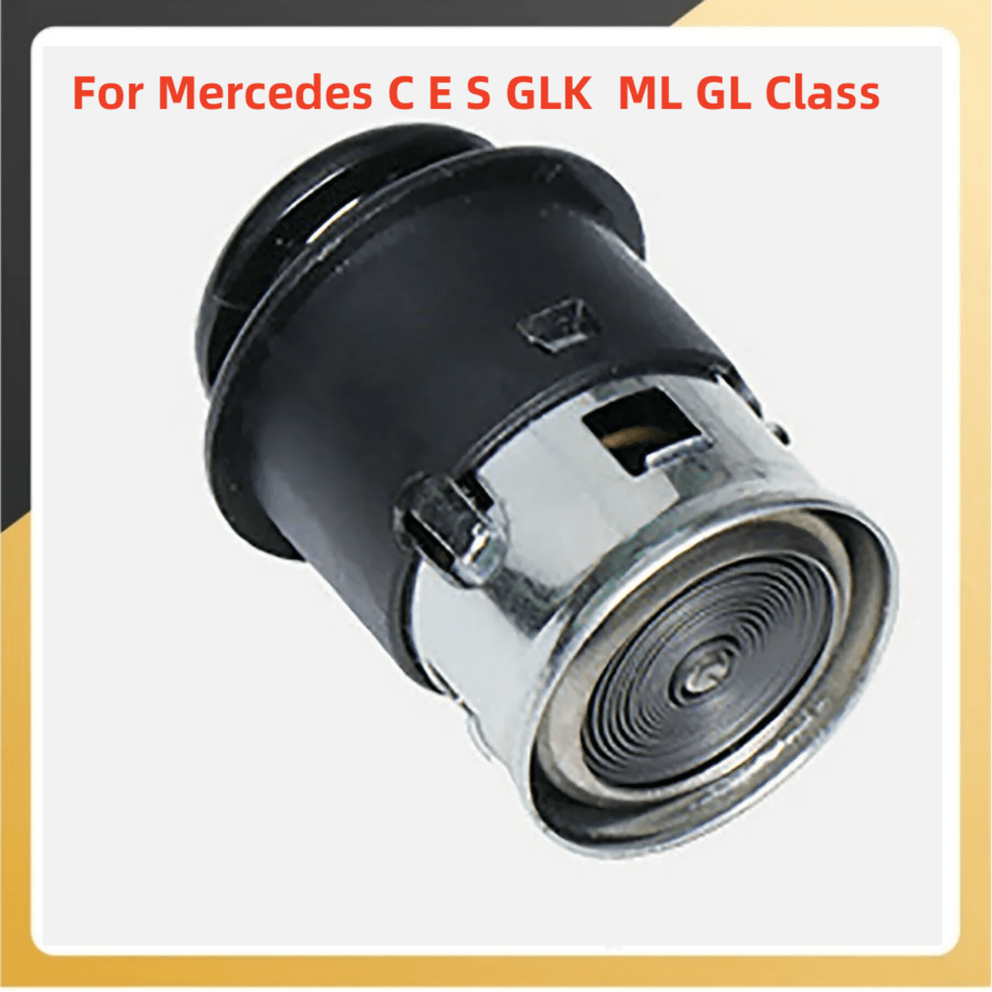 Cigarett Lighter ABS+PC Black Part For Mercedes C-Class E-Class S-Class ...
