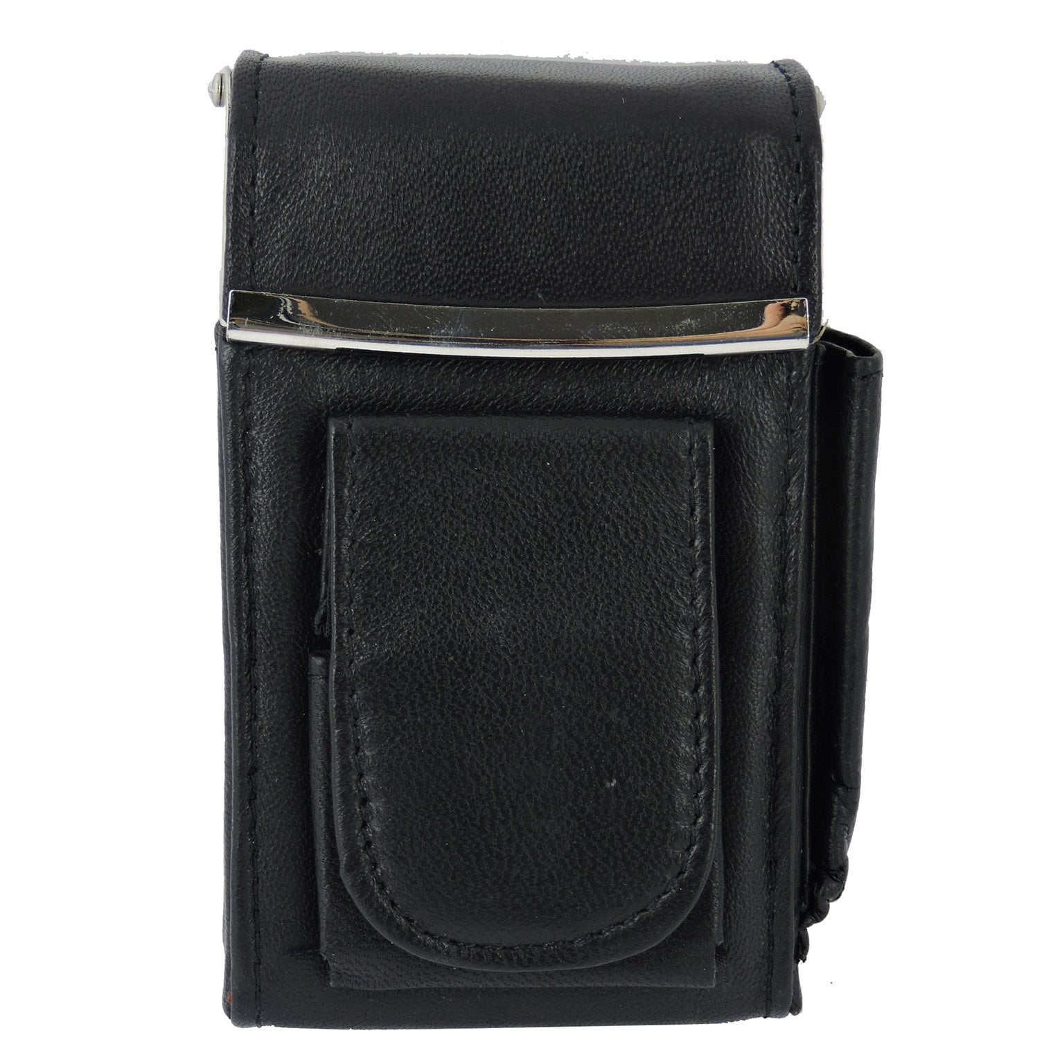 Cigarette Case Holder w Lighter Women Leather Cigarettes 100s Pack ...