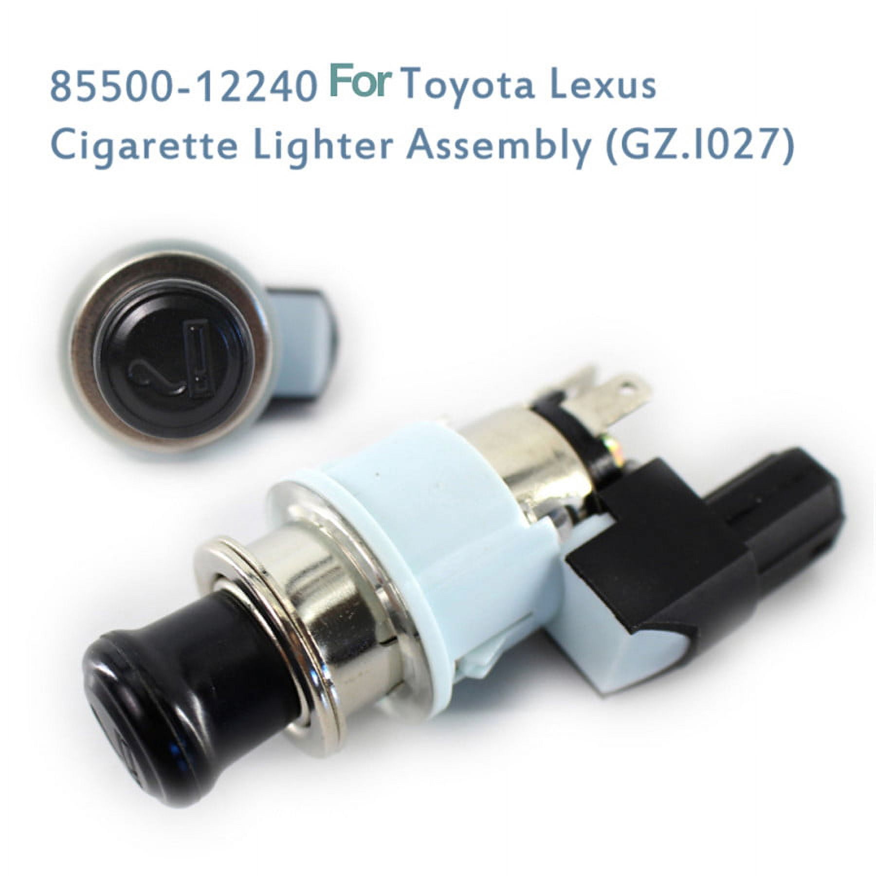 Cigarette Lighter Assembly Socket Element & Bezel Kit For Toyota Lexus ...