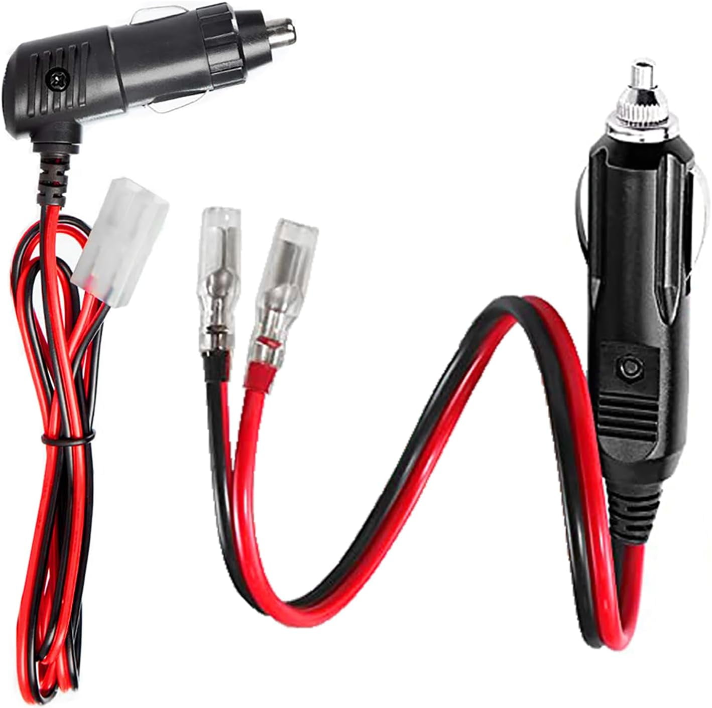 Cigarette Lighter Male Plug CB Radio Power Cord 12V Fused Replacement ...
