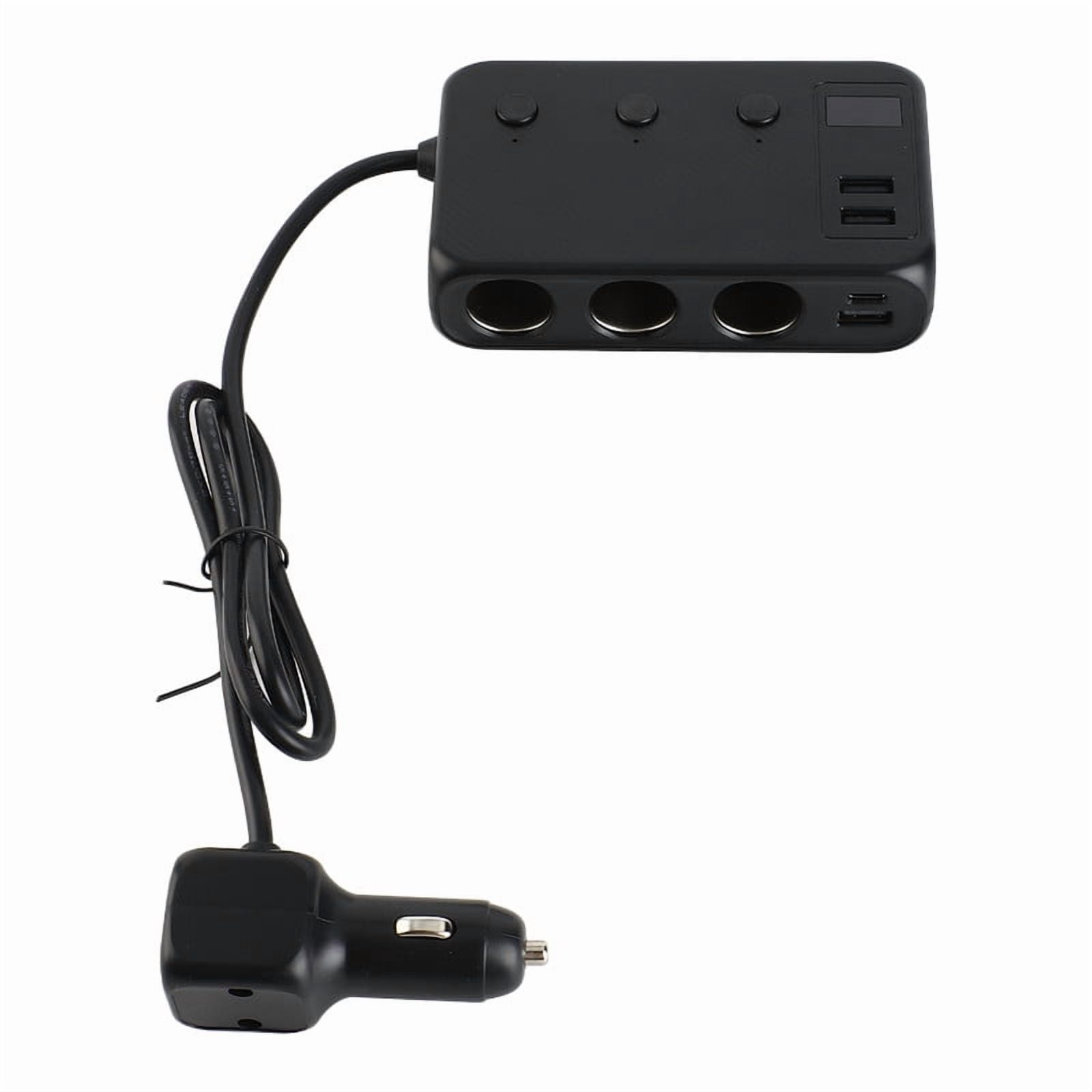 Cigarette Lighter One To Three With Switch 171w High Power, 3 Cigarette ...