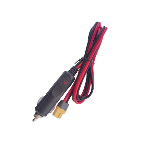 Cigarette Lighter Plug Extension Cable Adapter XT60 Female Connector ...