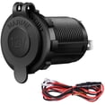 Cigarette Lighter Socket Car Marine Motorcycle ATV RV Lighter Socket ...