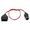 Cigarette Lighter Socket Power Adapter Connecter 1 to 2 Take the Line ...