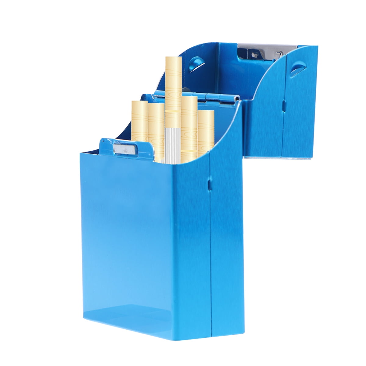 Cigarette Protective Cover Case Storage Metal Boxes Magnetic Attraction ...