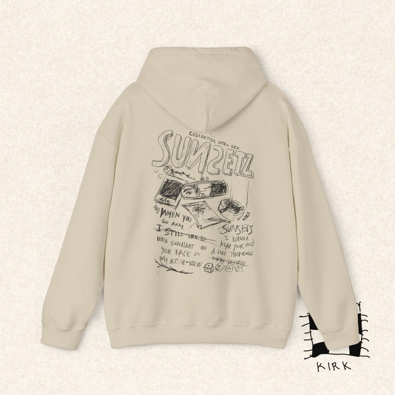 Cigarettes After Sex Sunsetz Hand Drawn Doodle Tees By Kirk Unisex