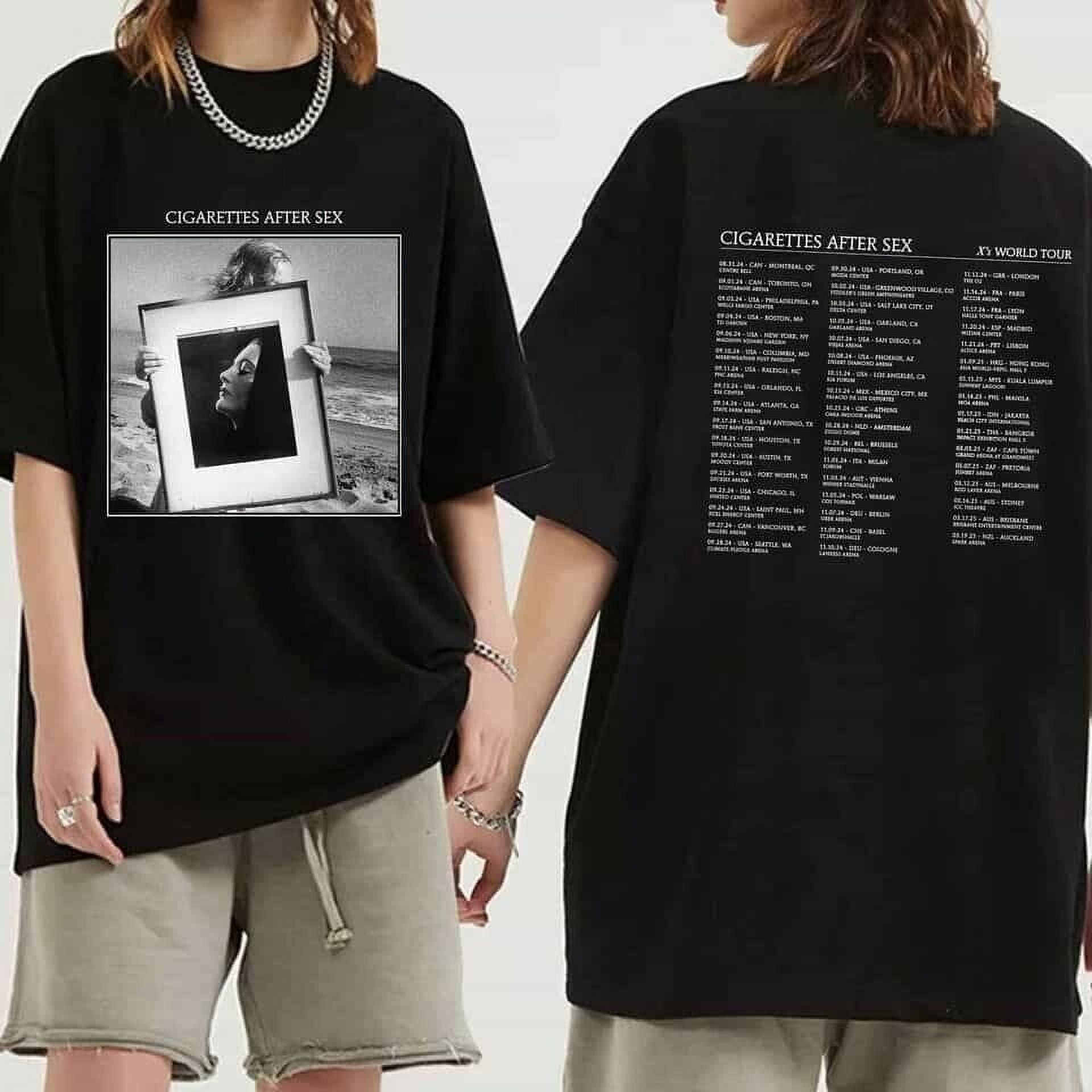 Cigarettes After Sx 2024 Xs World Tour Shirt Cigarettes After Sx 2024 Tour Shi
