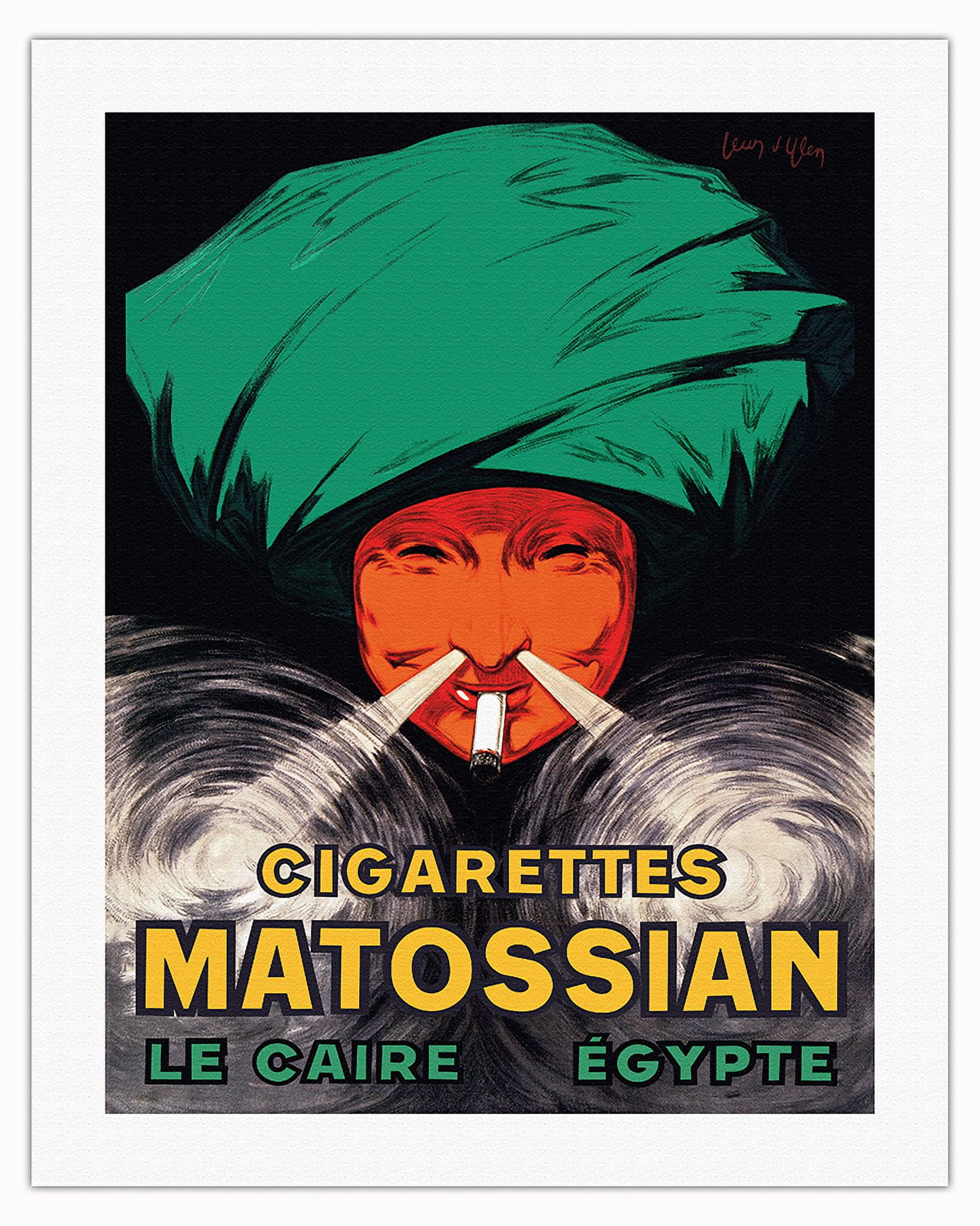 Cigarettes Matossian – Cairo Egypt (Le Caire Egypte) - Vintage ...