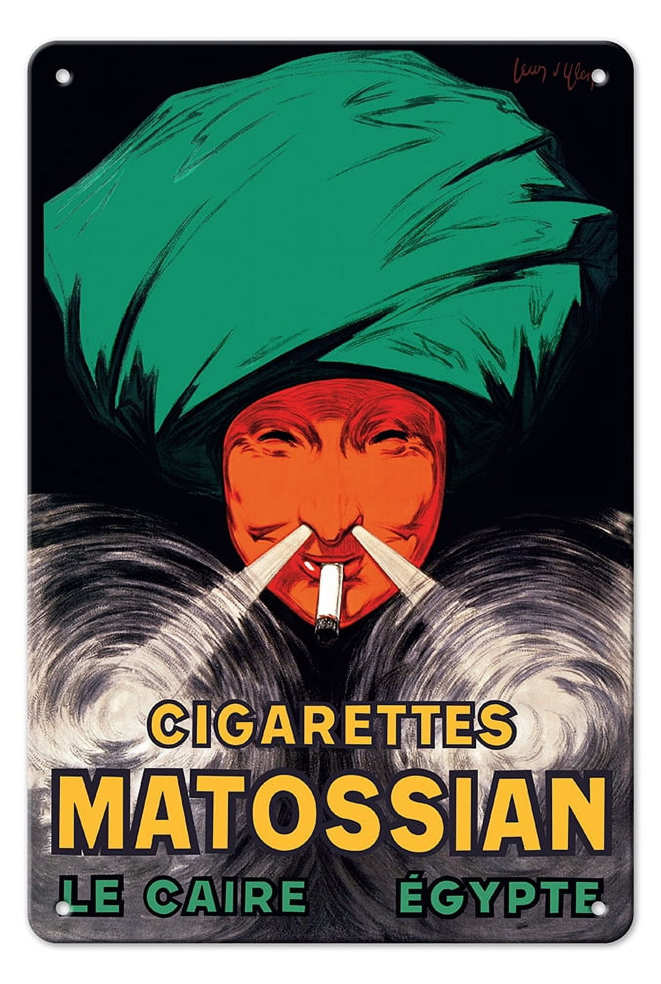 Cigarettes Matossian – Cairo Egypt (Le Caire Egypte) - Vintage ...