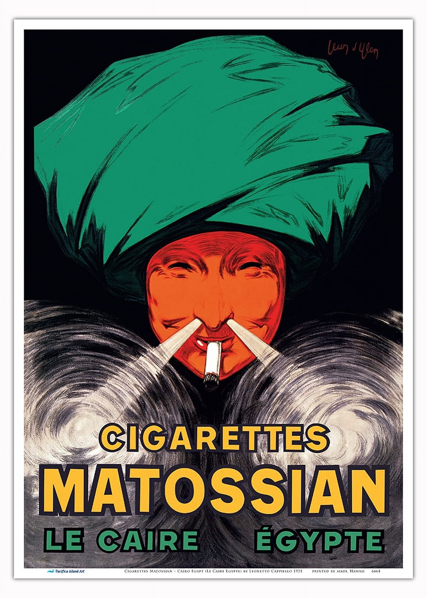 Cigarettes Matossian – Cairo Egypt (Le Caire Egypte) - Vintage ...